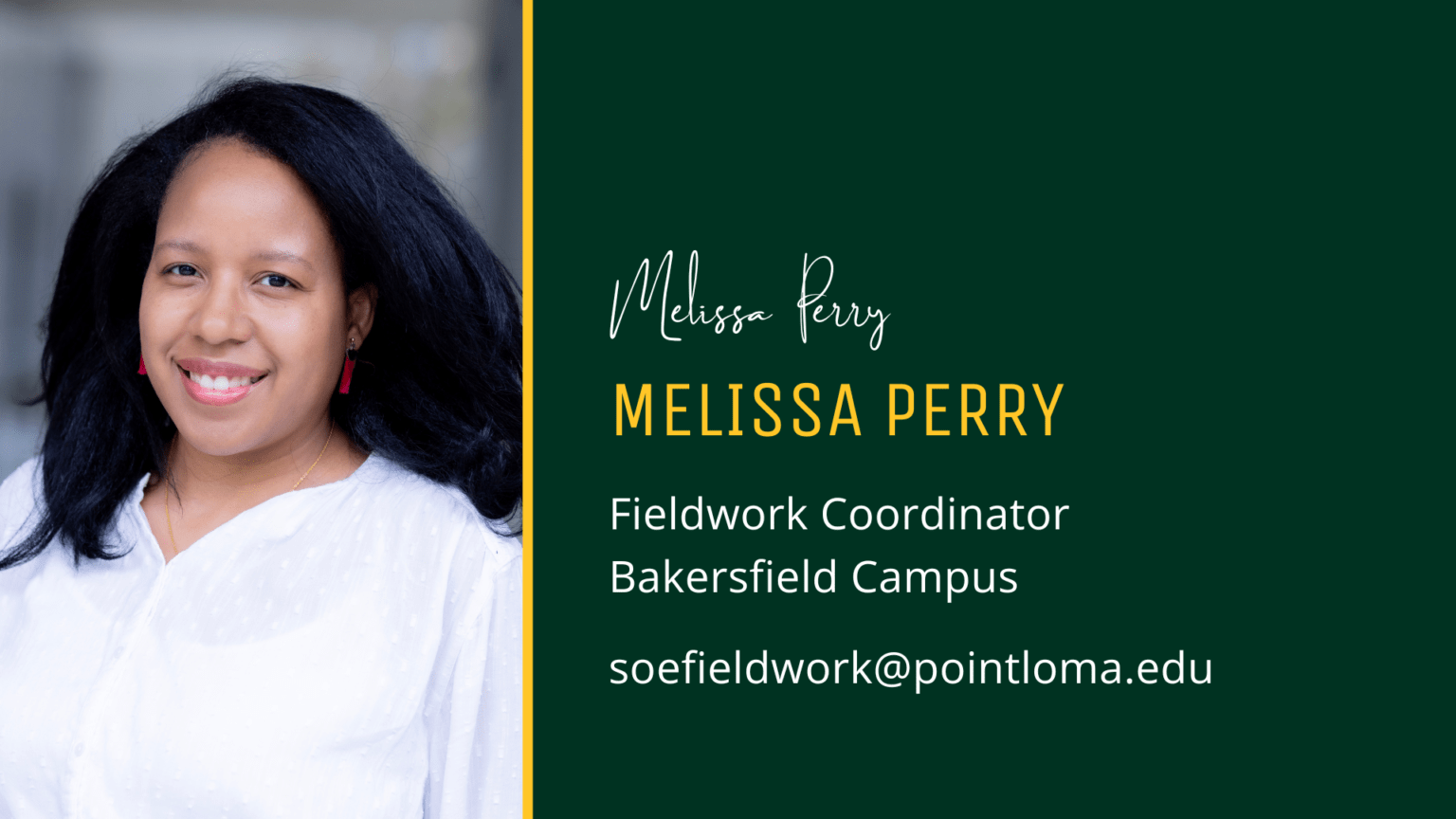 Fieldwork Information - PLNU SOE